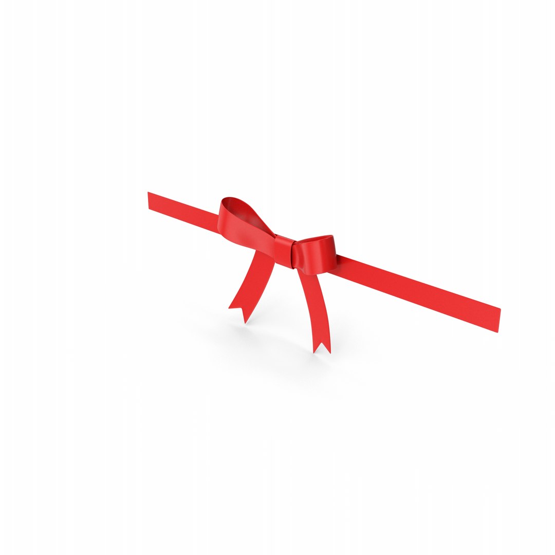 Gift Bow Ribbon 3D Model - TurboSquid 2078464