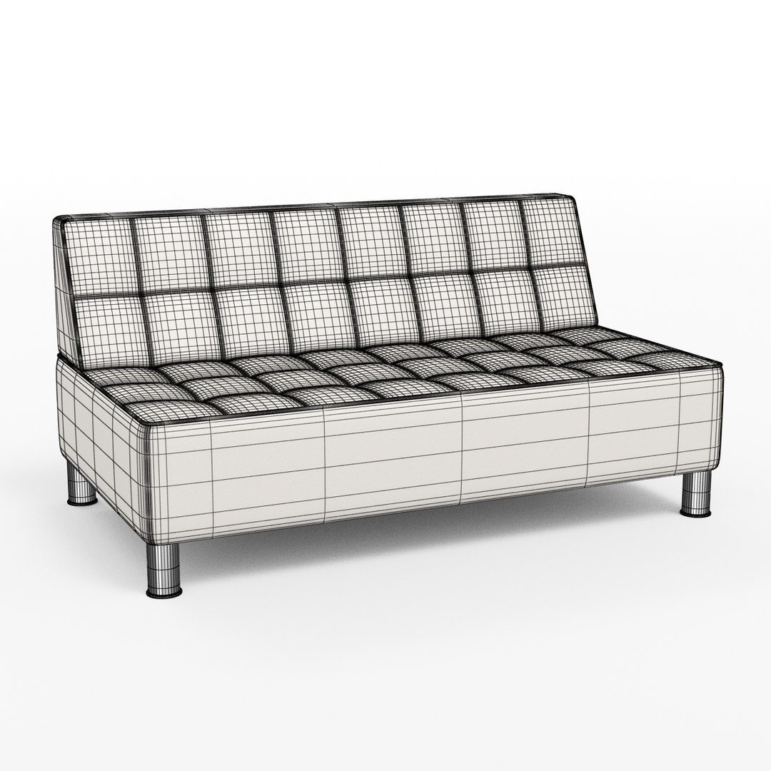 3d Set Sofa Chair Model