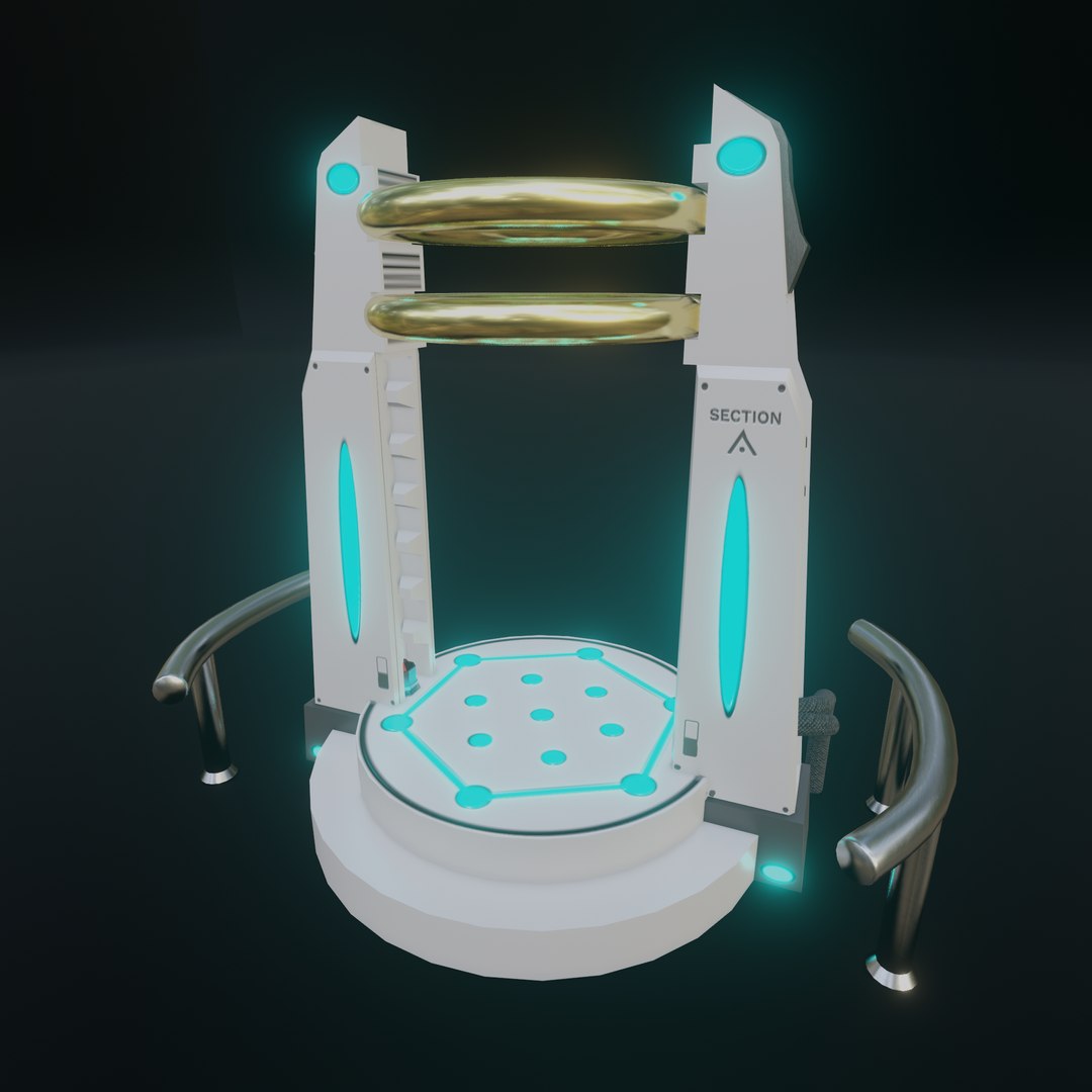 Portal Gate 3D Model - TurboSquid 1995258