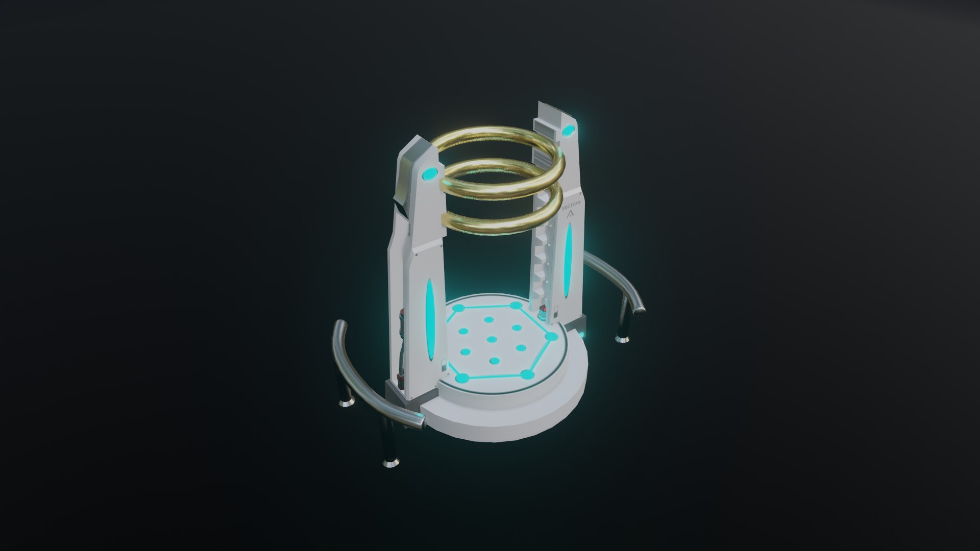 Portal Gate 3D Model - TurboSquid 1995258