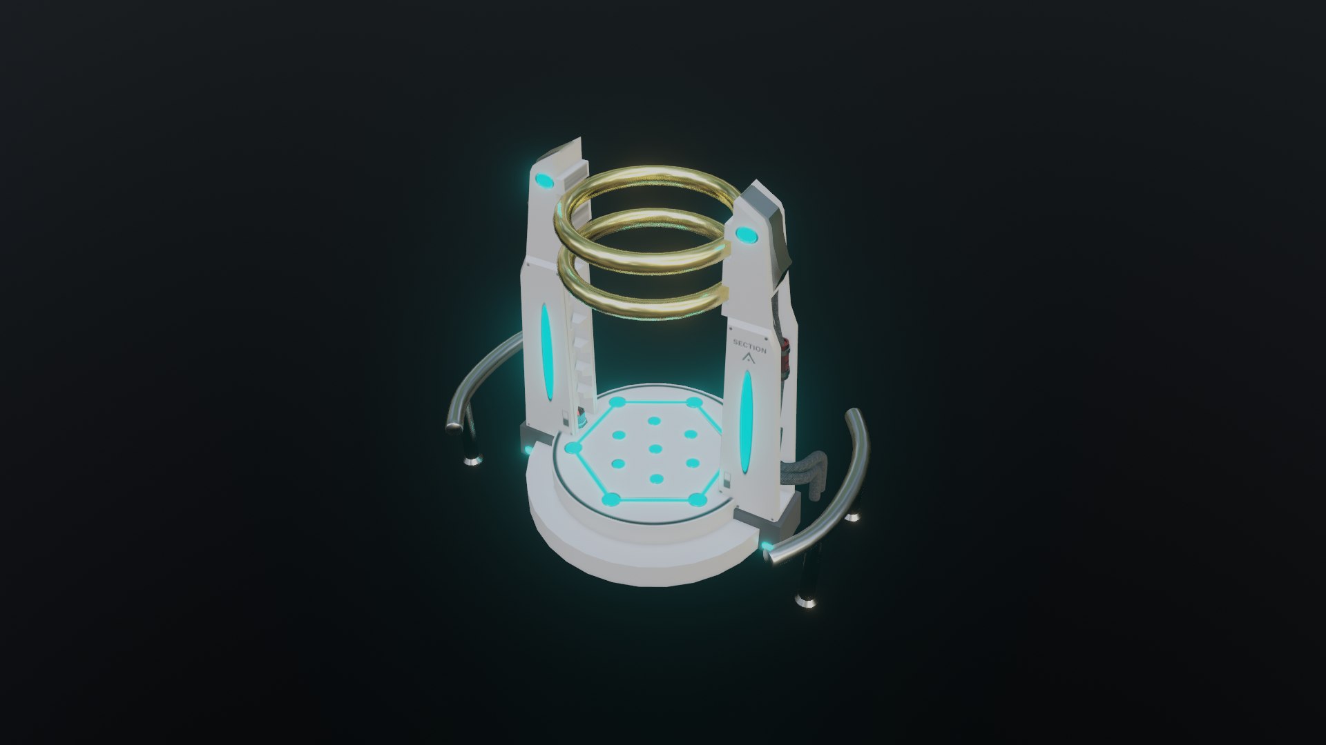 Portal Gate 3D Model - TurboSquid 1995258
