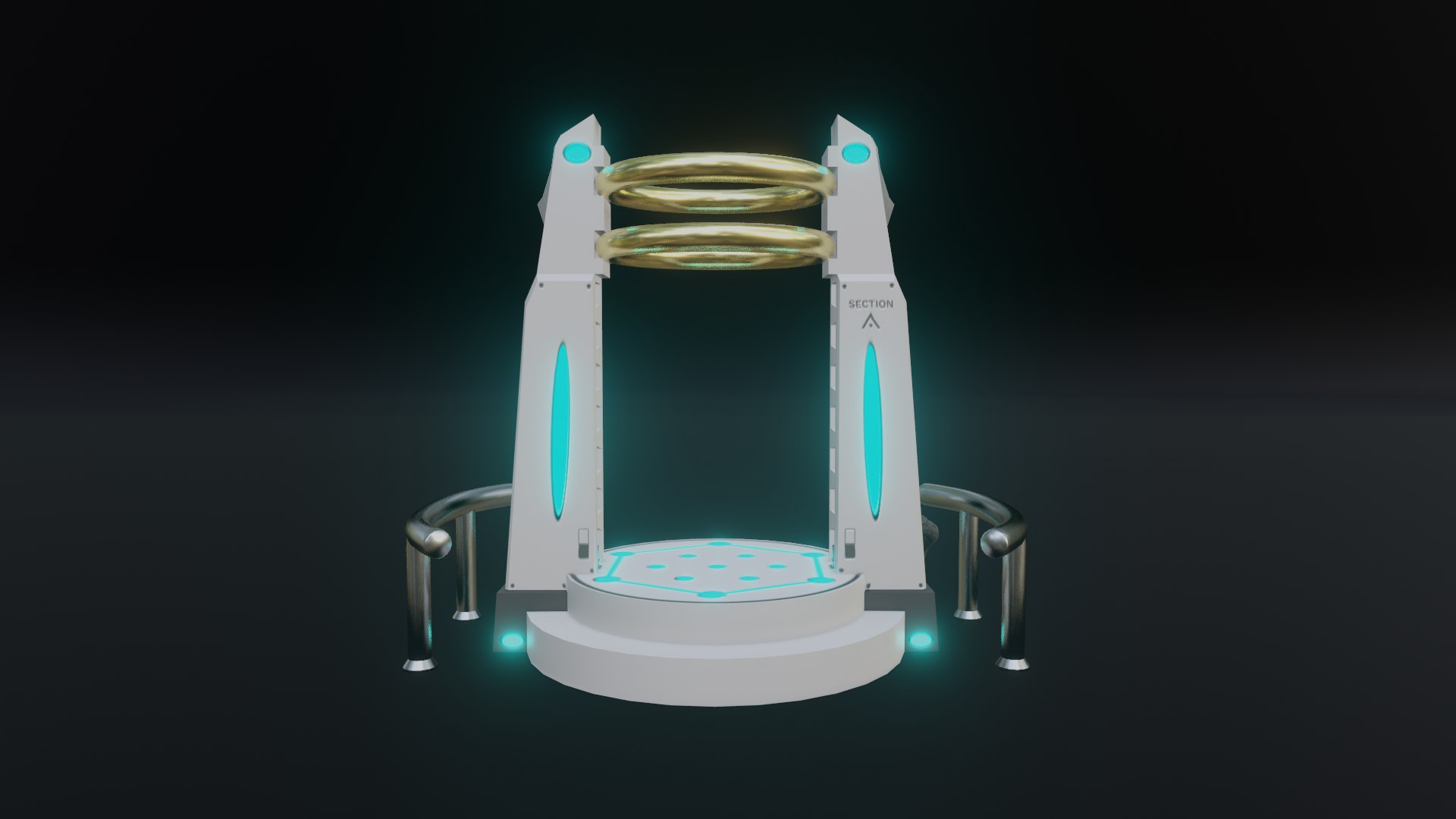 Portal Gate 3D Model - TurboSquid 1995258
