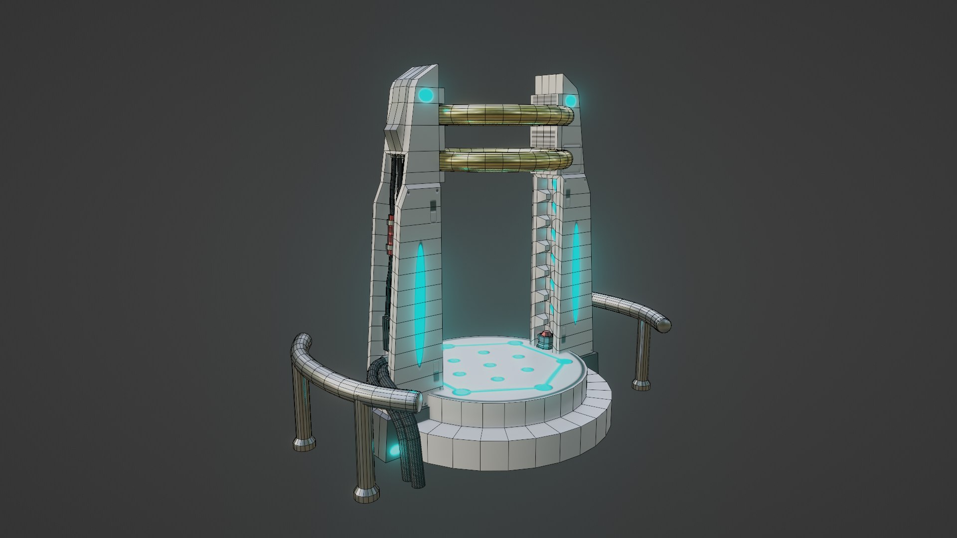 Portal Gate 3D Model - TurboSquid 1995258