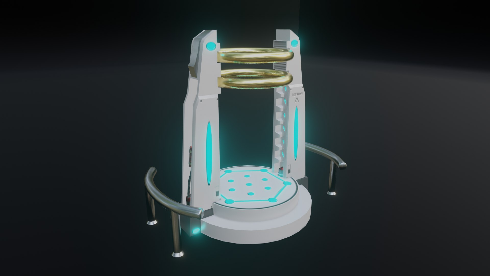 Portal Gate 3D Model - TurboSquid 1995258