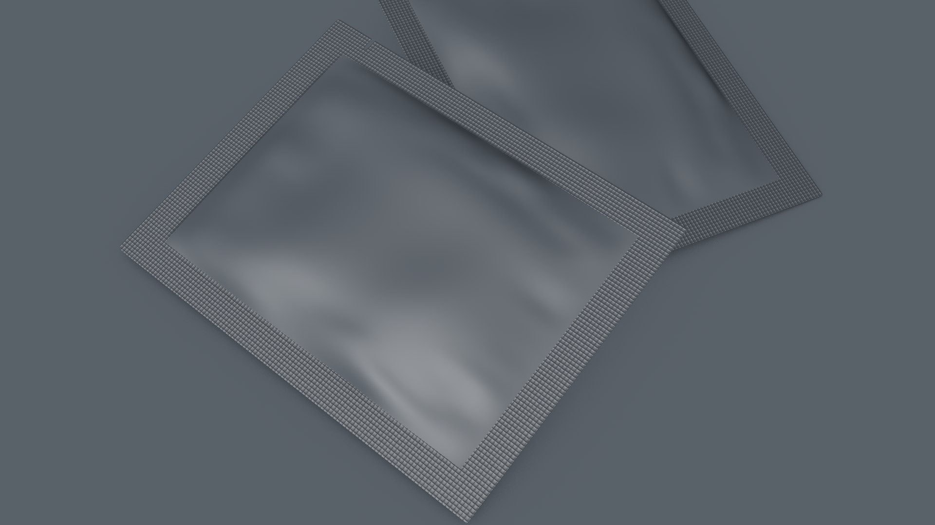 3D Sachet Mockup Model - TurboSquid 2080177