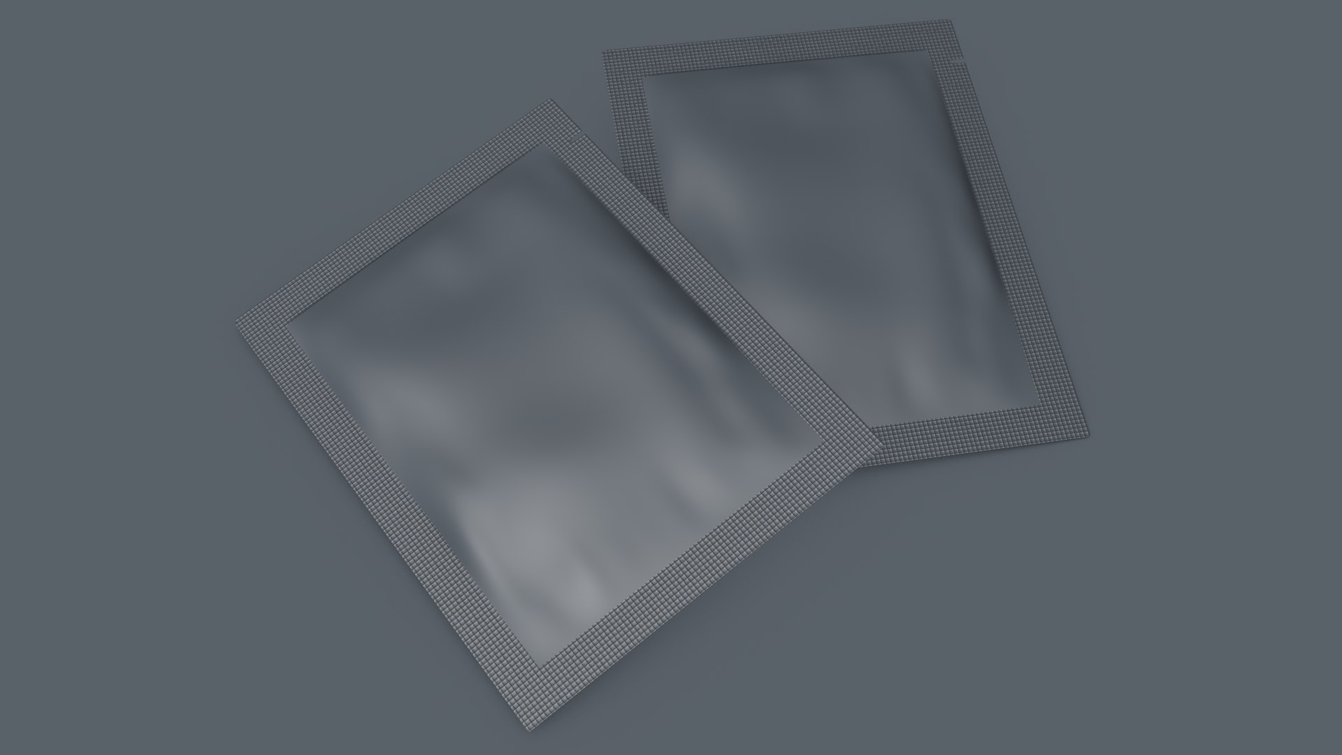 3D Sachet Mockup Model - TurboSquid 2080177