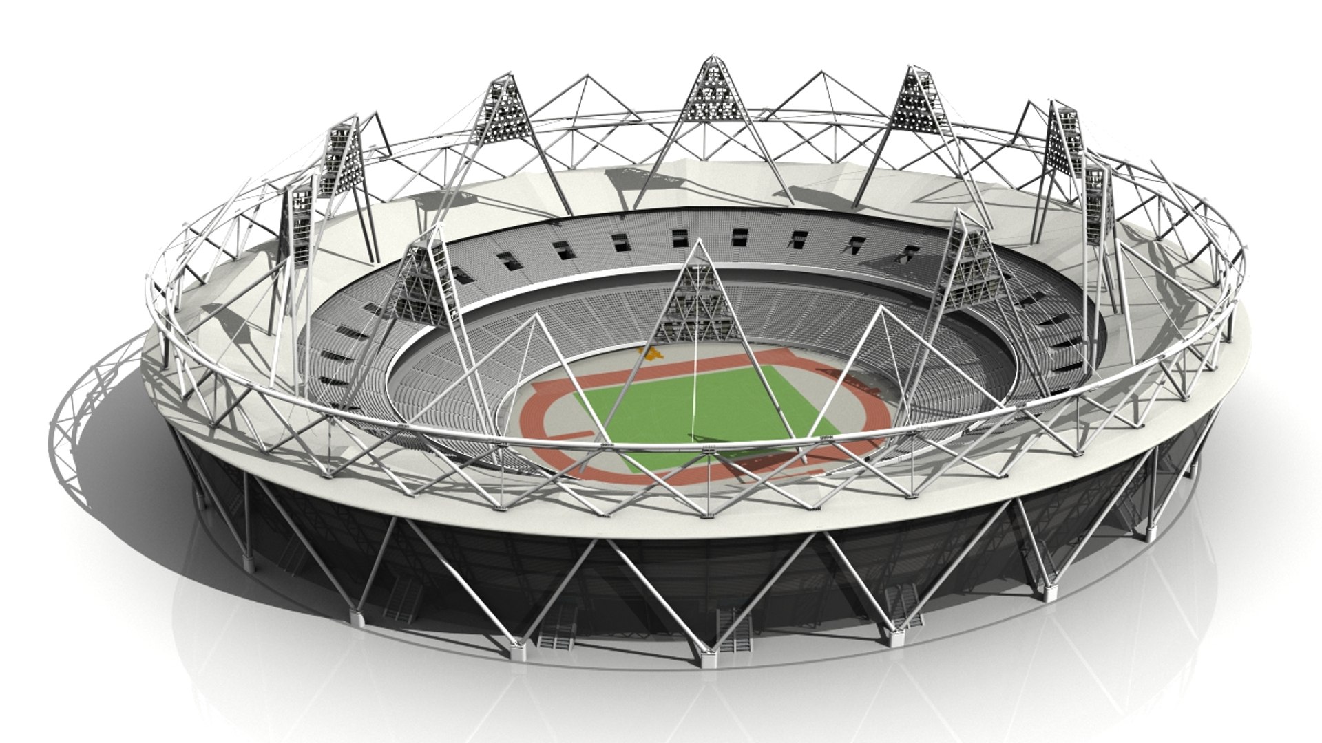 2012 Olympic Stadium 3d Model