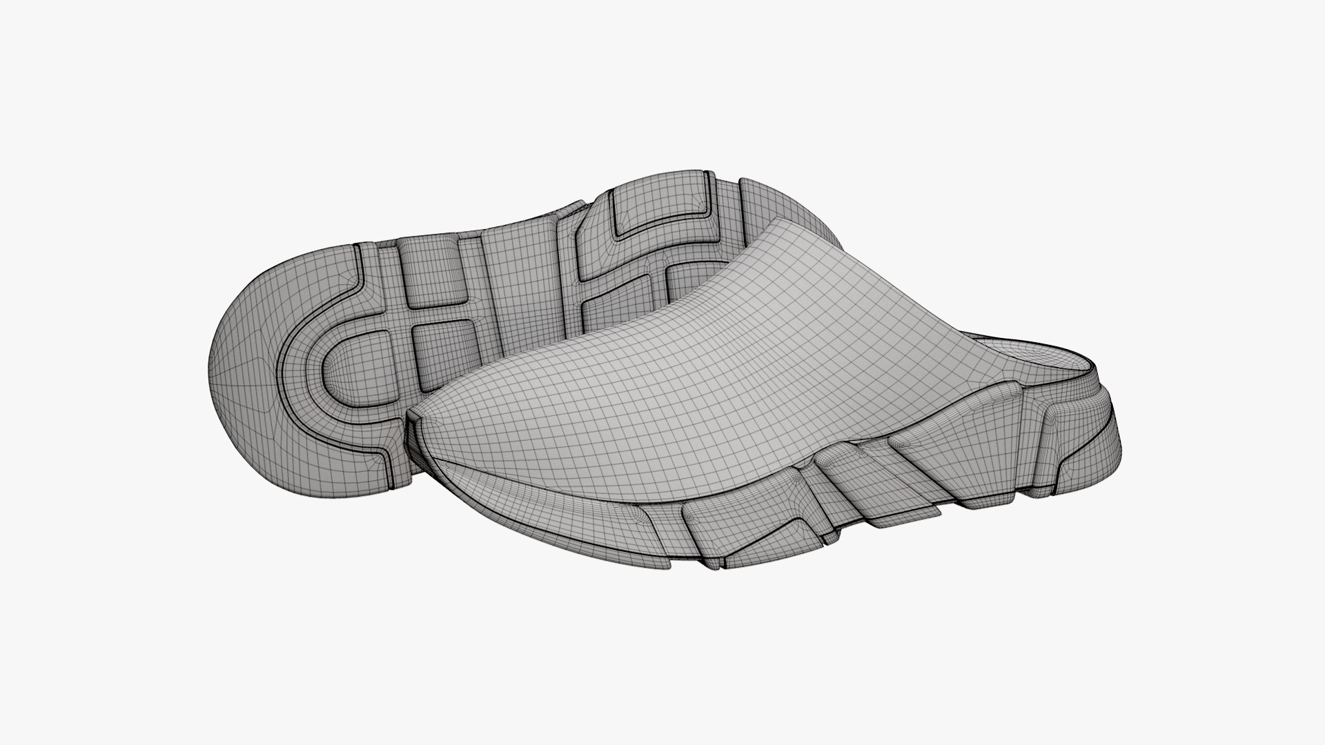 3D model Balenciaga Speed Mule Black - TurboSquid 2116128