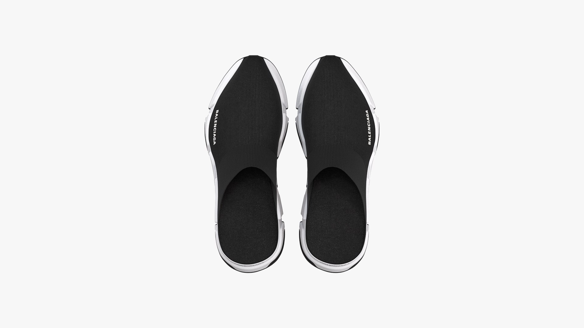 3D model Balenciaga Speed Mule Black - TurboSquid 2116128