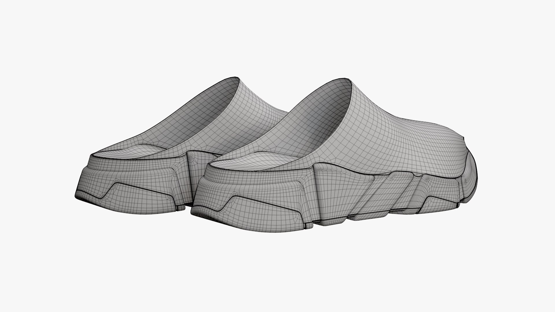 3D model Balenciaga Speed Mule Black - TurboSquid 2116128