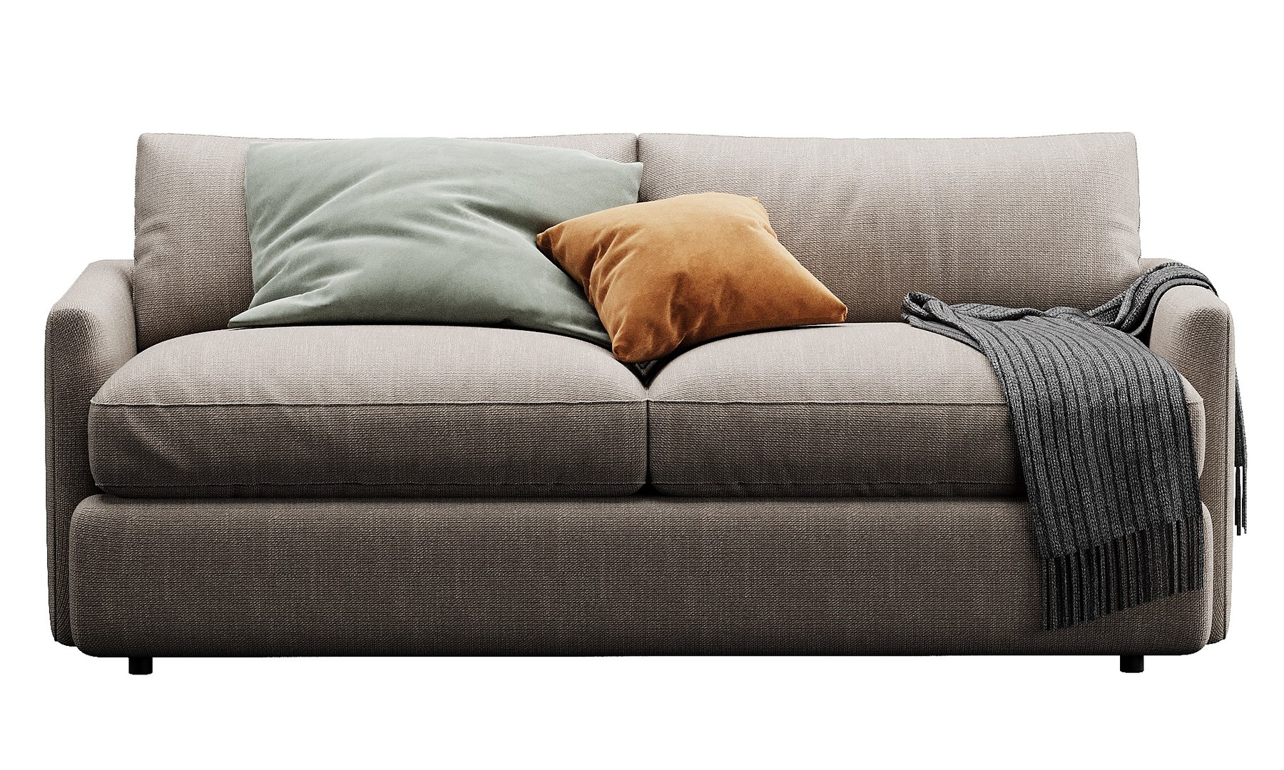 CrateBarrel Lounge sofa 3D model - TurboSquid 2178417