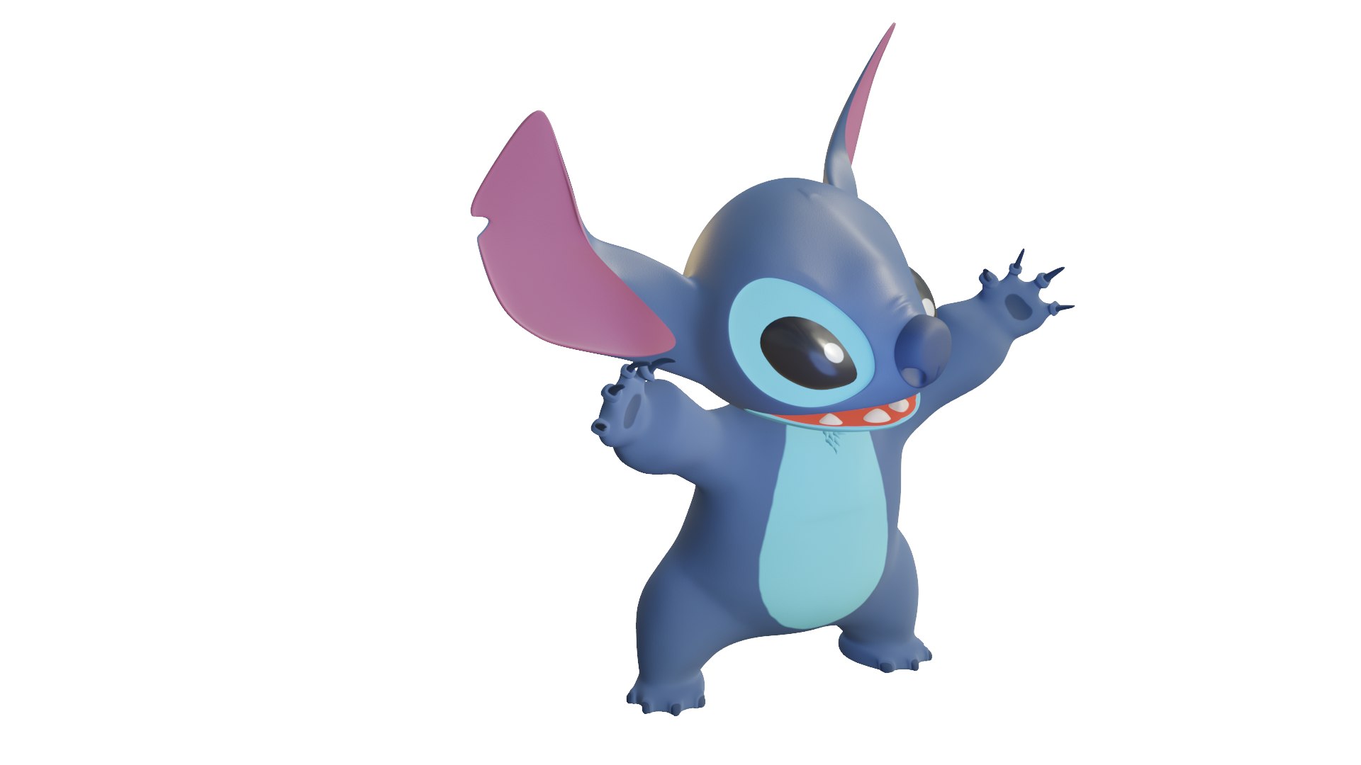 3D Stitch Disney Model - TurboSquid 2132620