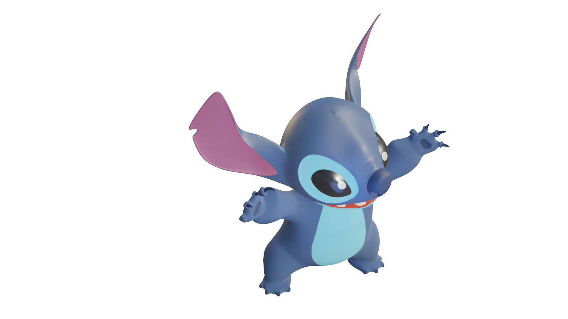 3D Stitch Disney Model - TurboSquid 2132620