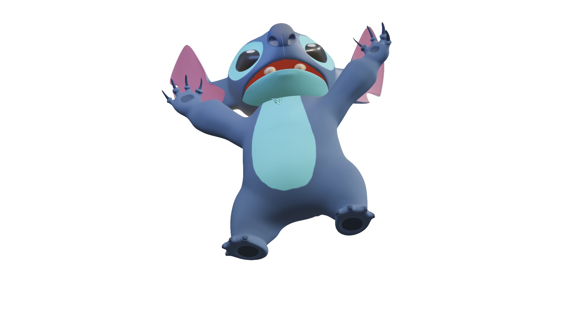 3D Stitch Disney Model - TurboSquid 2132620