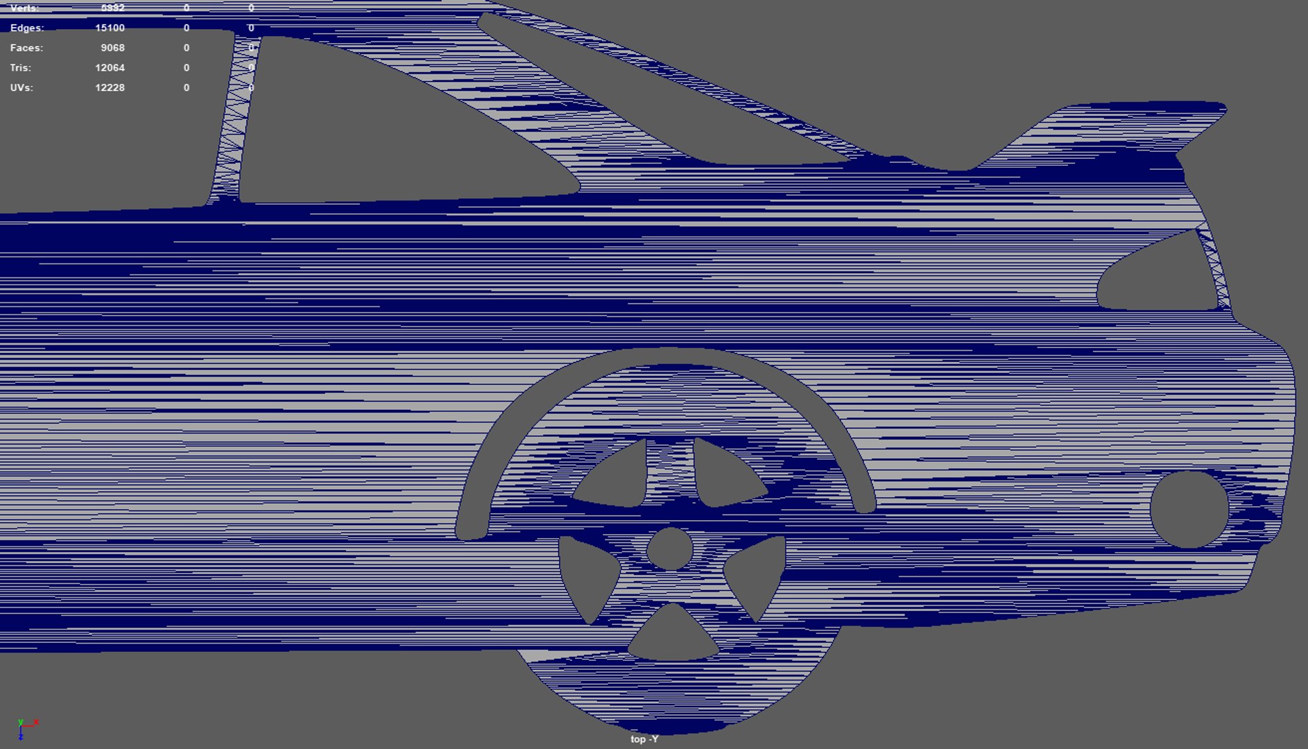 Nissan Silvia S14 Veilside Coupe 1995 Key Ring 3D Model - TurboSquid ...