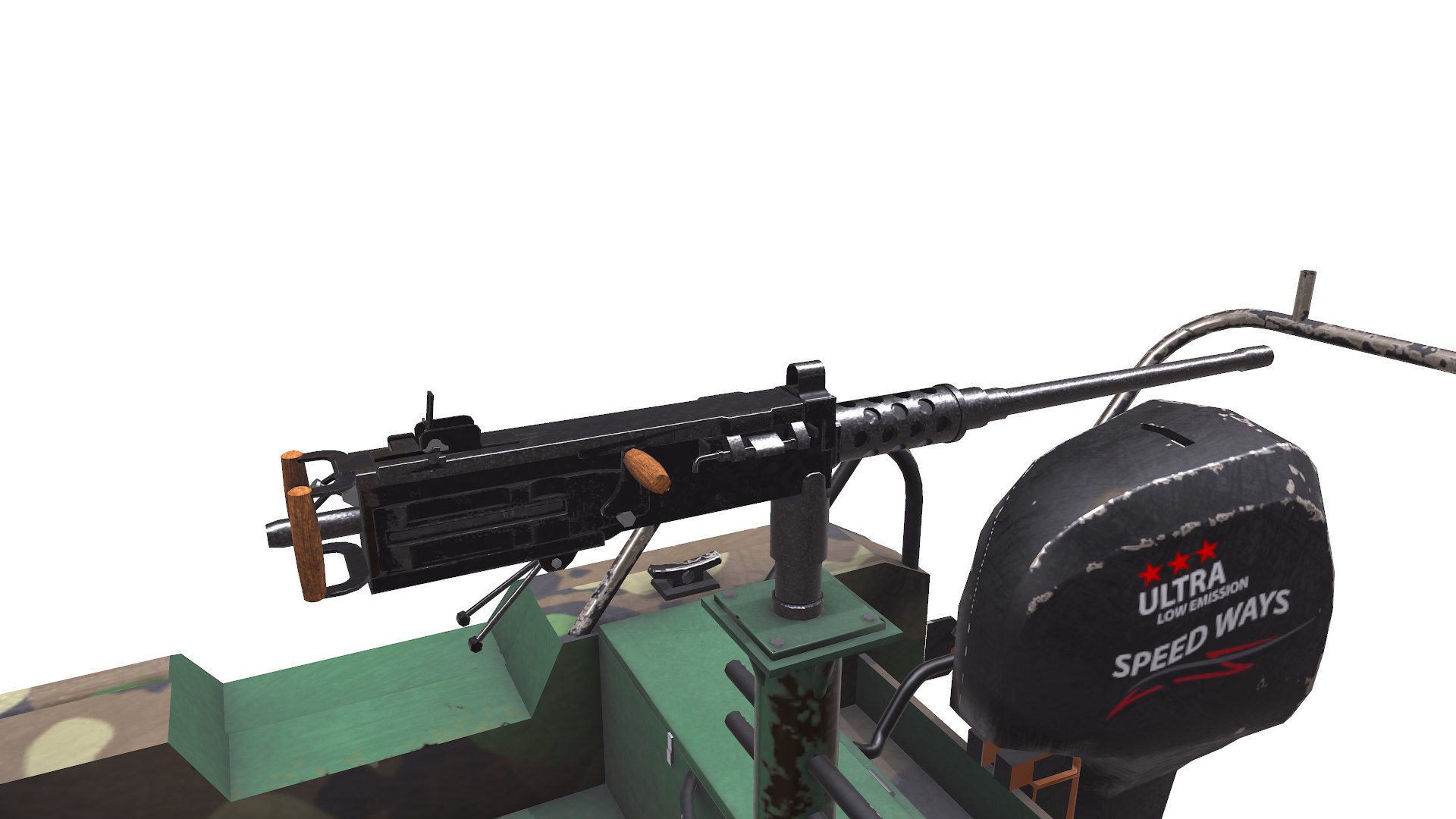 3D Patrol Boat Low-poly PBR Model - TurboSquid 1747488