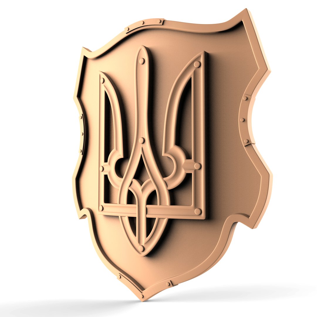 3D A Collection Of Five 3D Models Of Symbols Of Ukraine And Culture ...