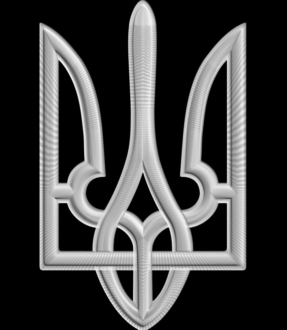 3D A Collection Of Five 3D Models Of Symbols Of Ukraine And Culture ...
