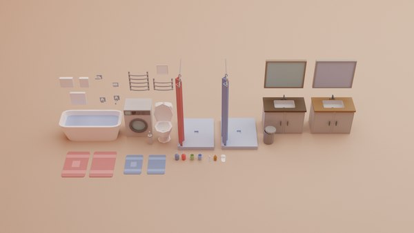 3D pack interior modular - TurboSquid 1547648