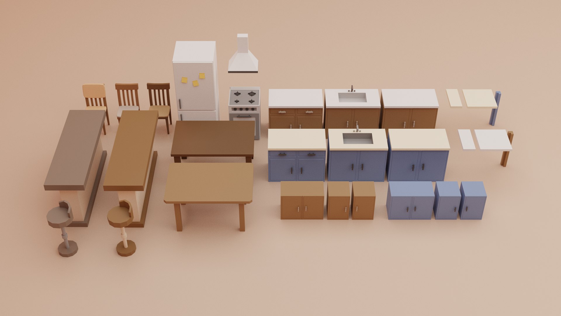 3D Pack Interior Modular - TurboSquid 1547648