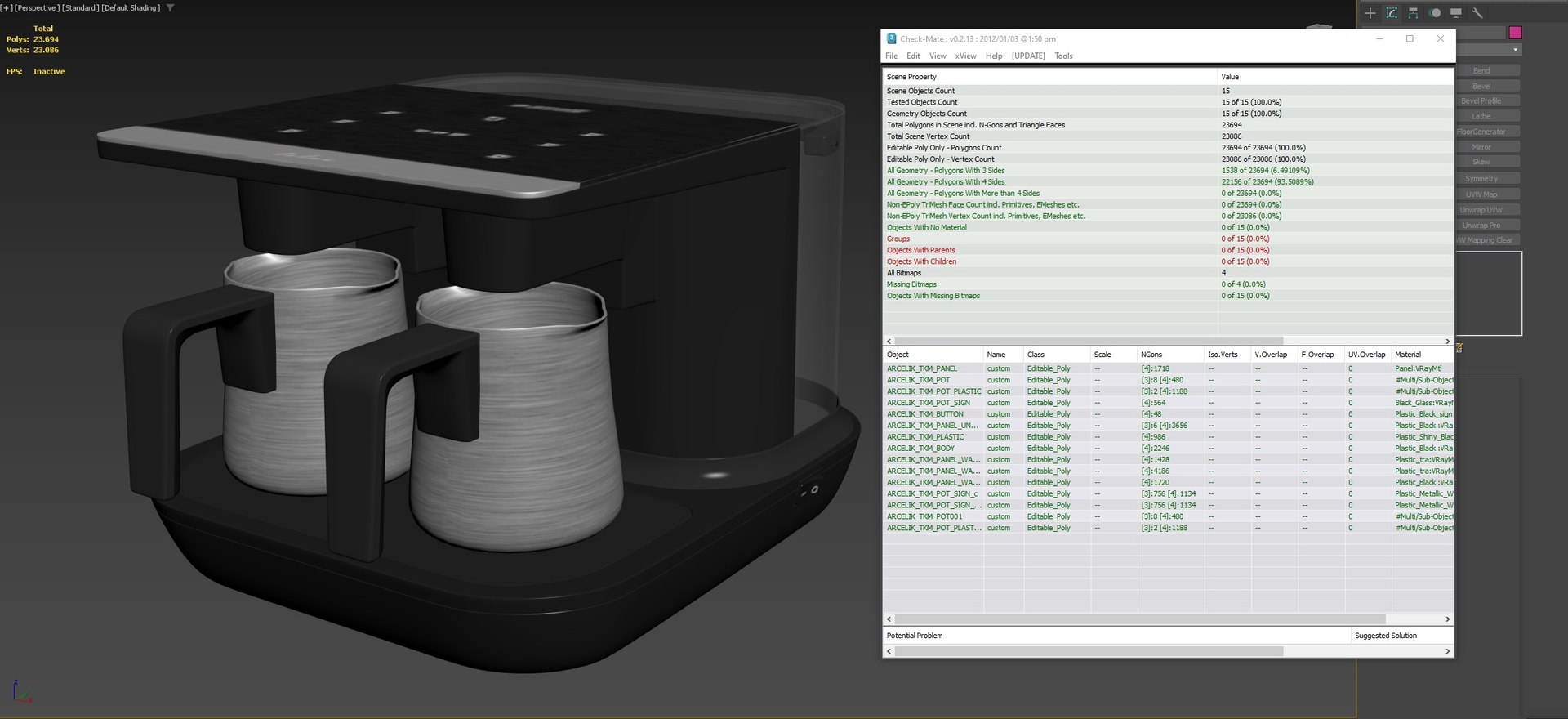 Arcelik Turkish Coffee Machine Telve Grey 3D Model - TurboSquid 2179920