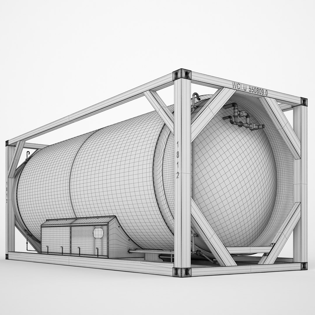 Liquefied Natural Gas 3D Model - TurboSquid 1549305