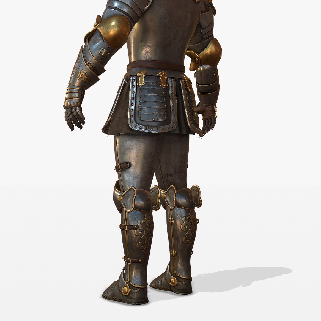 Medieval Armor Body 3D Model - TurboSquid 1218567