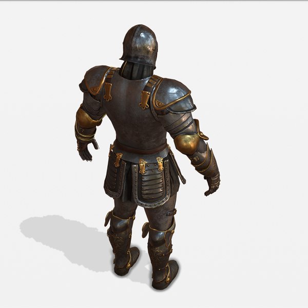 Medieval armor body 3D model - TurboSquid 1218567