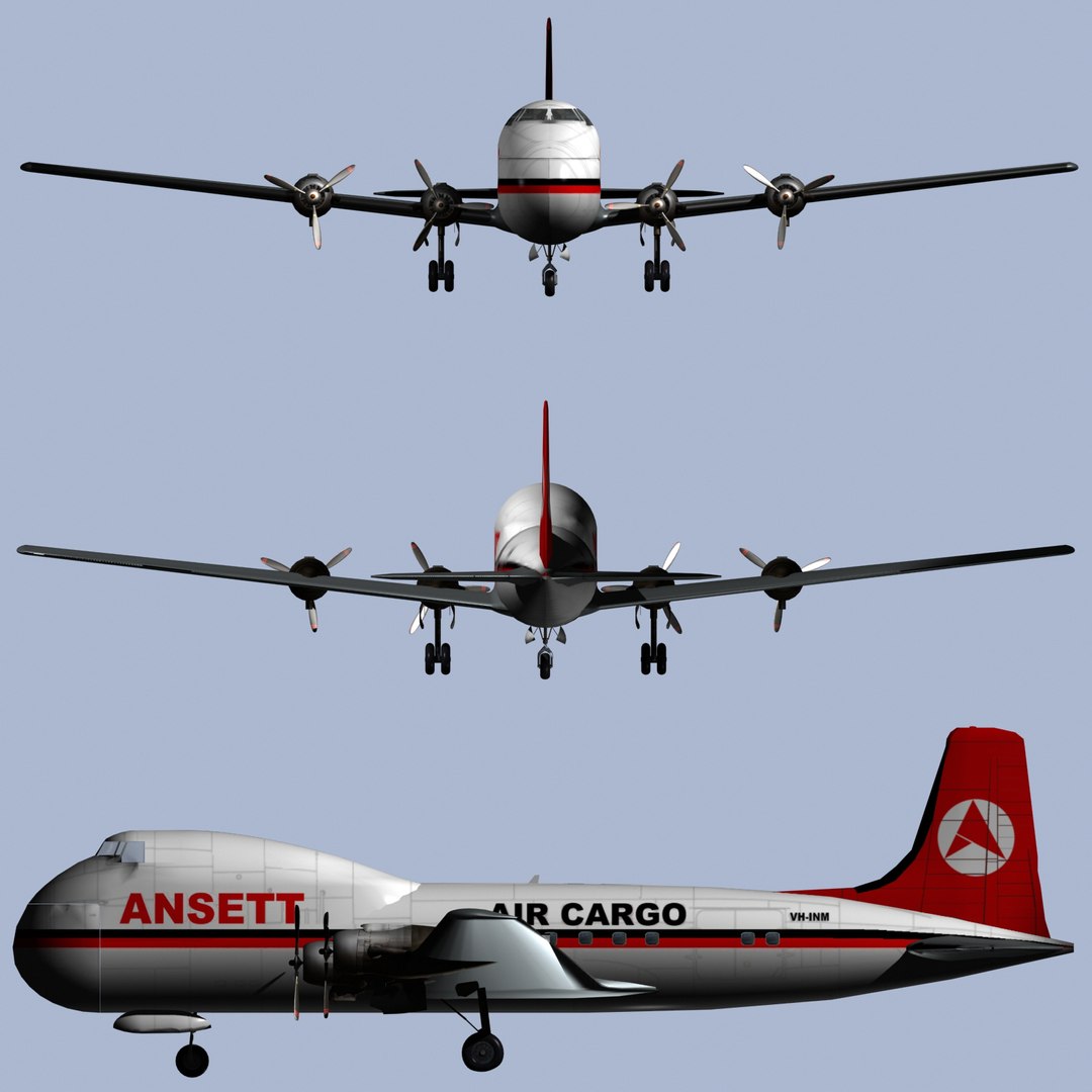 3D Model Air Freight Carvair - TurboSquid 1402067
