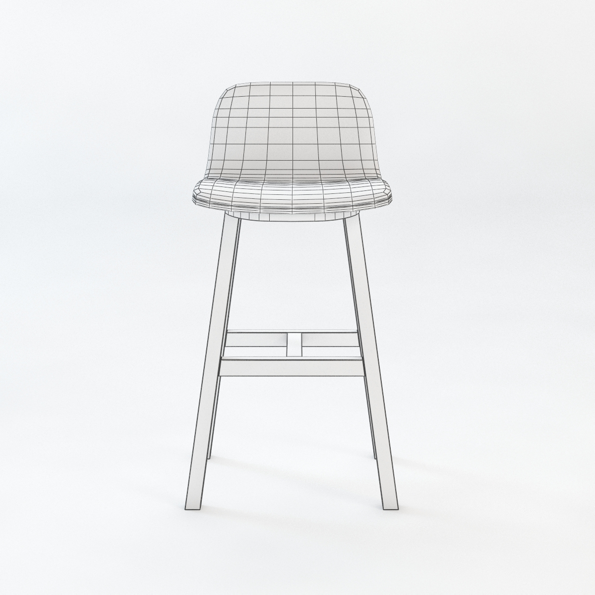 3D stool bar realistic - TurboSquid 1178845