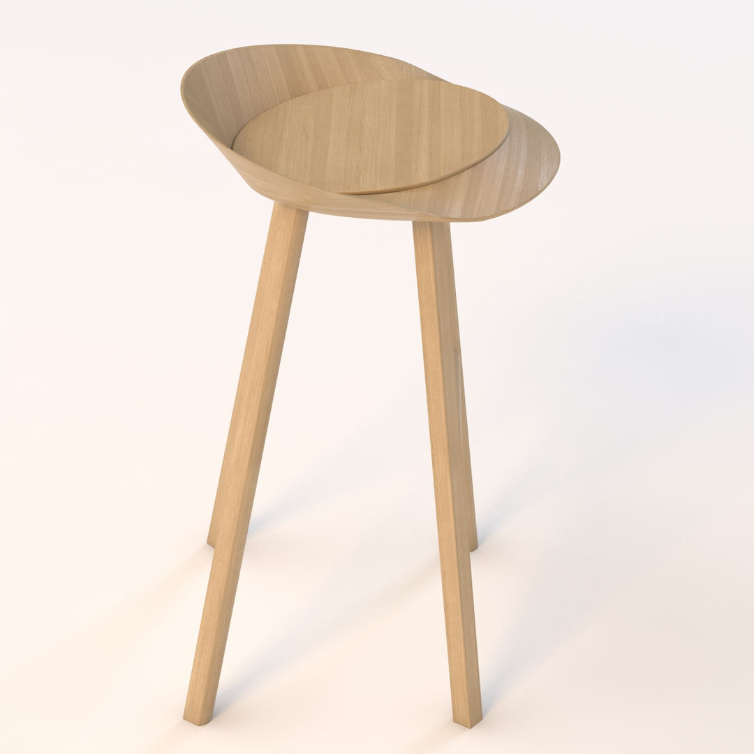 3D stool bar realistic - TurboSquid 1178845