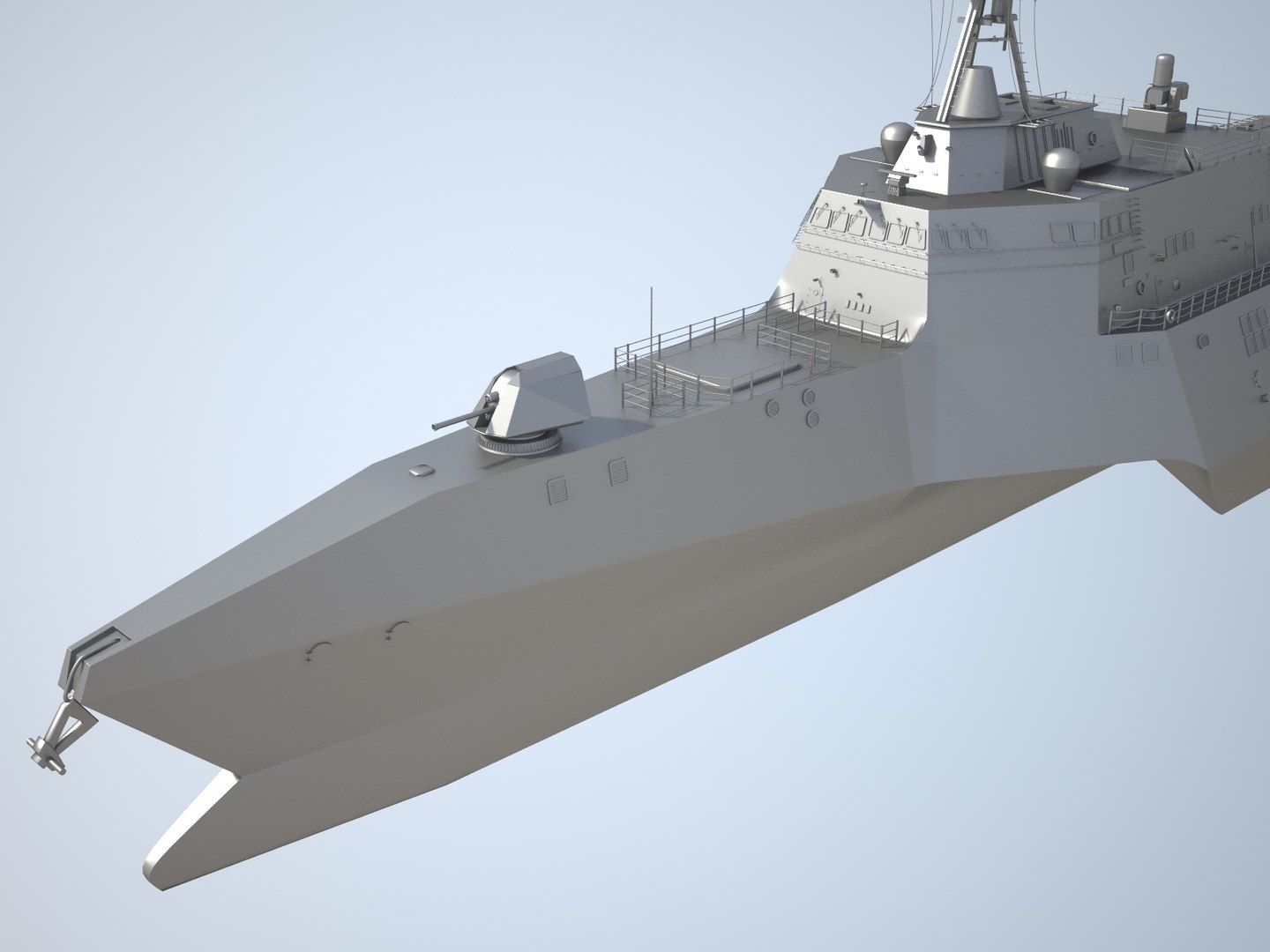 3d Ship Uss Independence Model