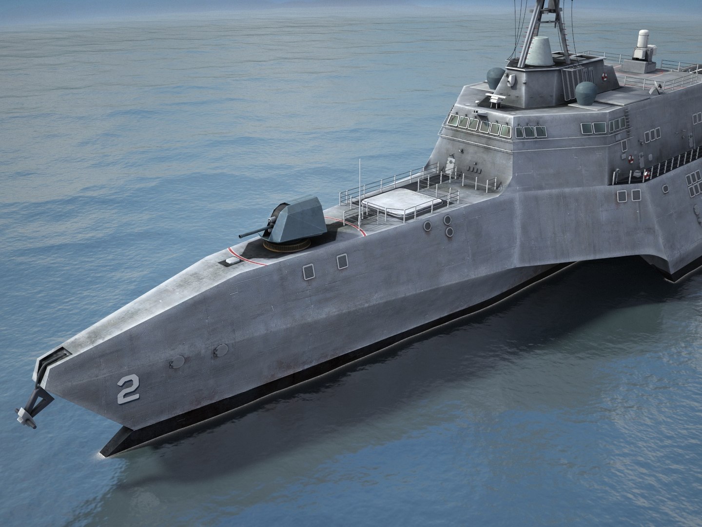 3d Ship Uss Independence Model