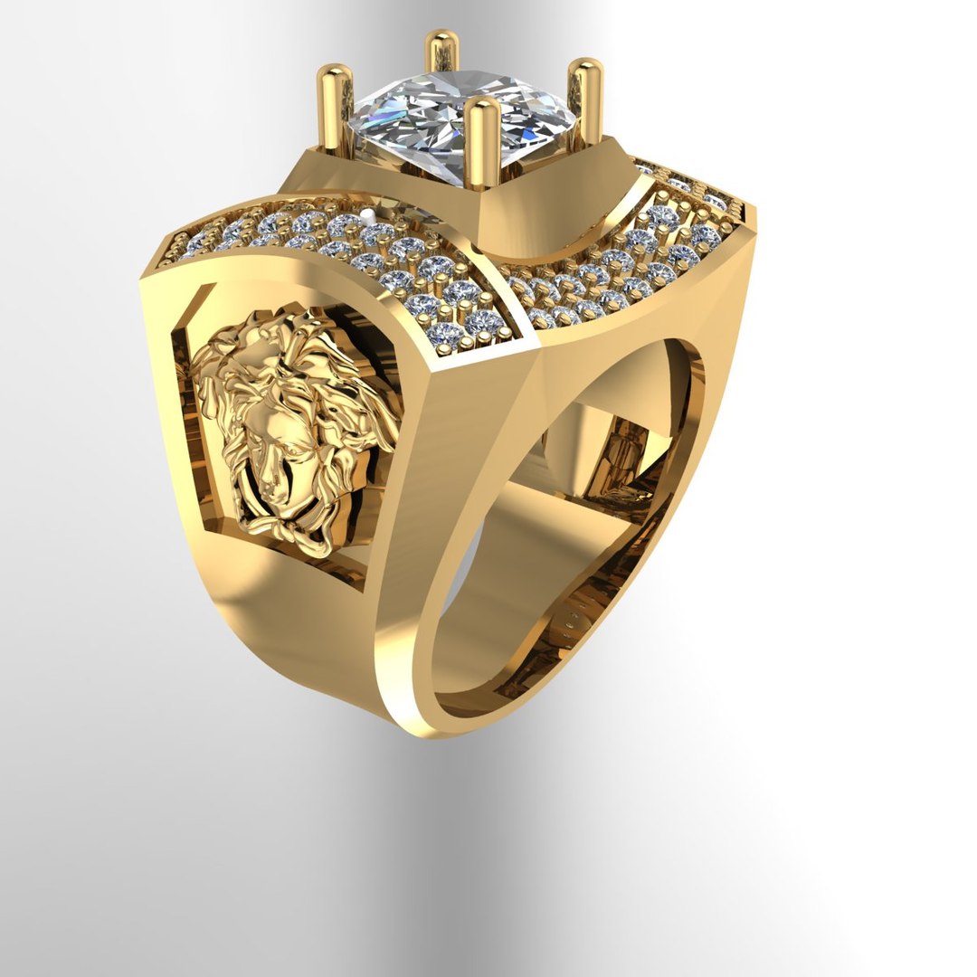 3D Men Ring 159 Model - TurboSquid 2305644