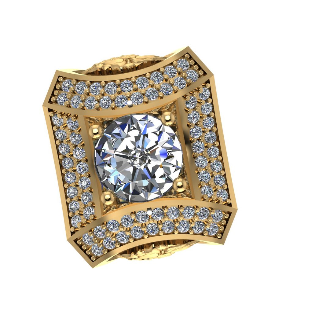 3D Men Ring 159 Model - TurboSquid 2305644