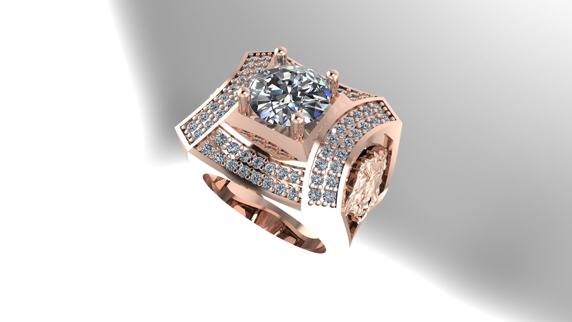 3D Men Ring 159 Model - TurboSquid 2305644