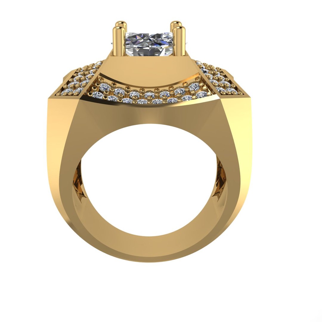 3D Men Ring 159 Model - TurboSquid 2305644