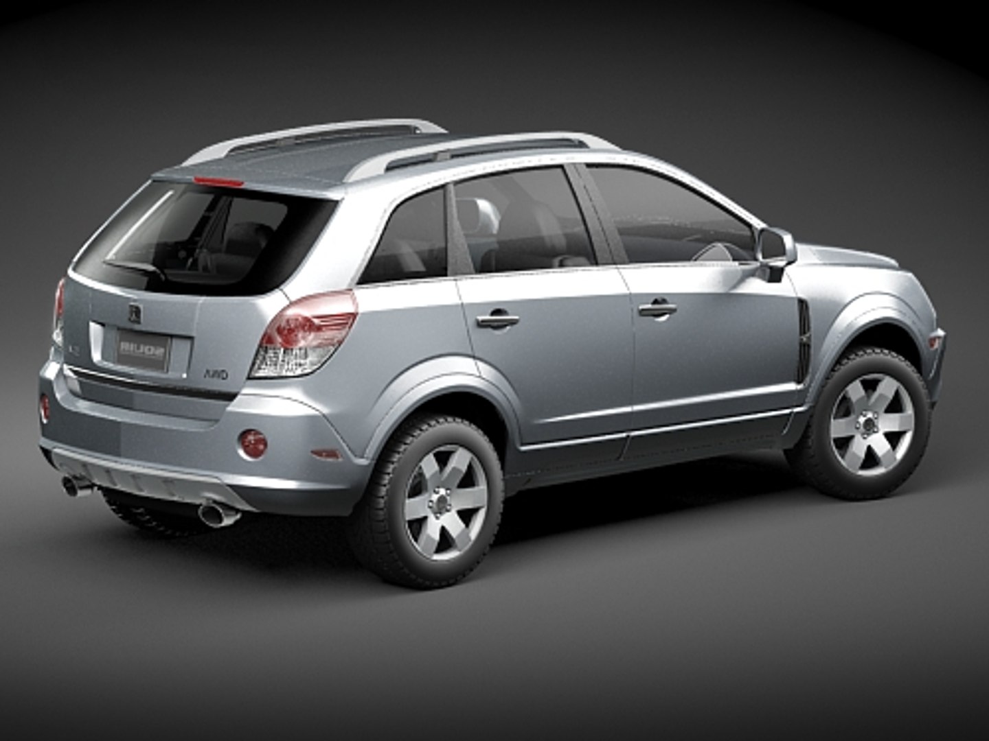Saturn Vue 2011 Suv 3d Model