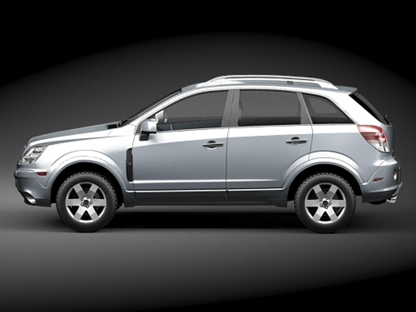 Saturn Vue 2011 Suv 3d Model