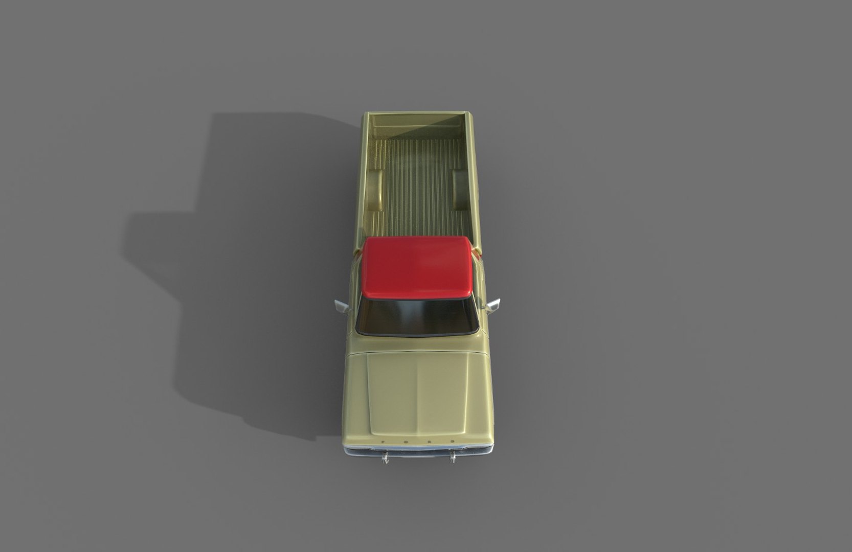 3D Low Poly Car - Ford F150 1978 - TurboSquid 1768792