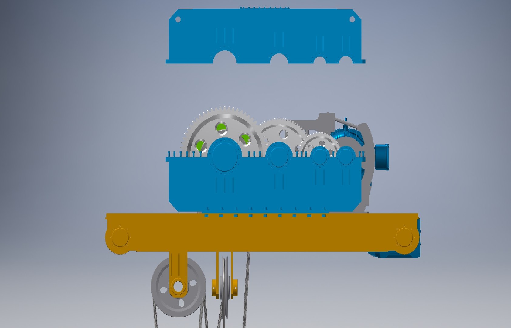 Overhead Bridge Crane Specification 3D - TurboSquid 1998000