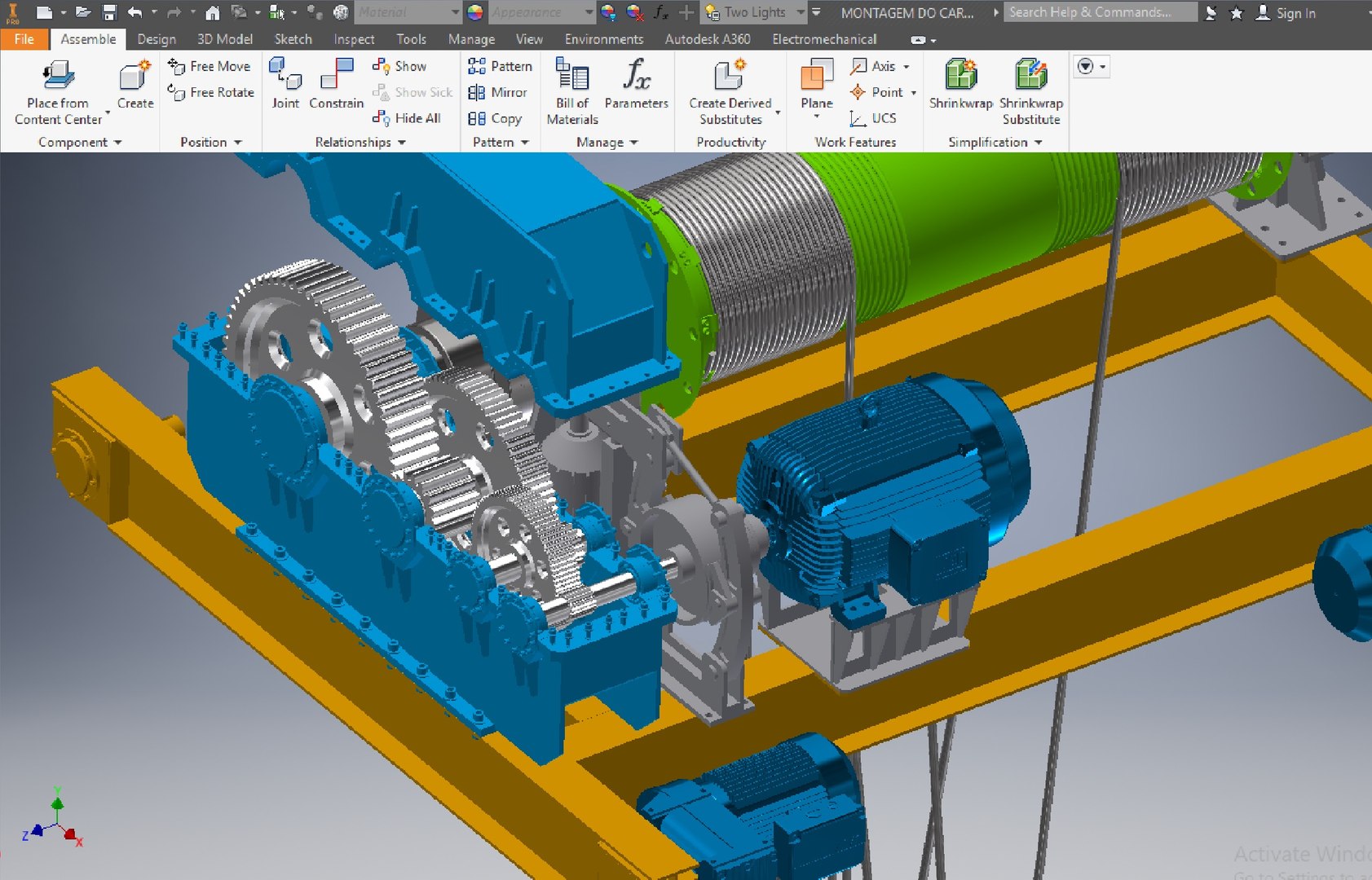 Overhead Bridge Crane Specification 3D - TurboSquid 1998000