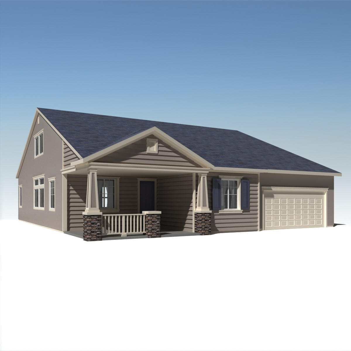 3d house home model