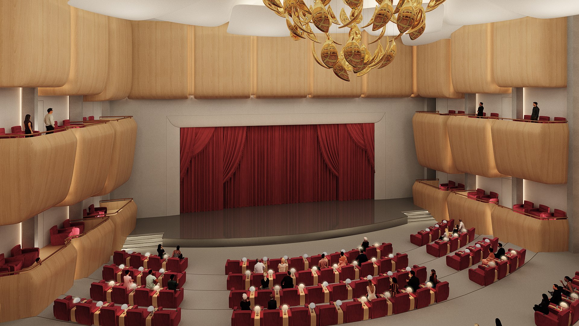 Opera House 3D Model - TurboSquid 2387260