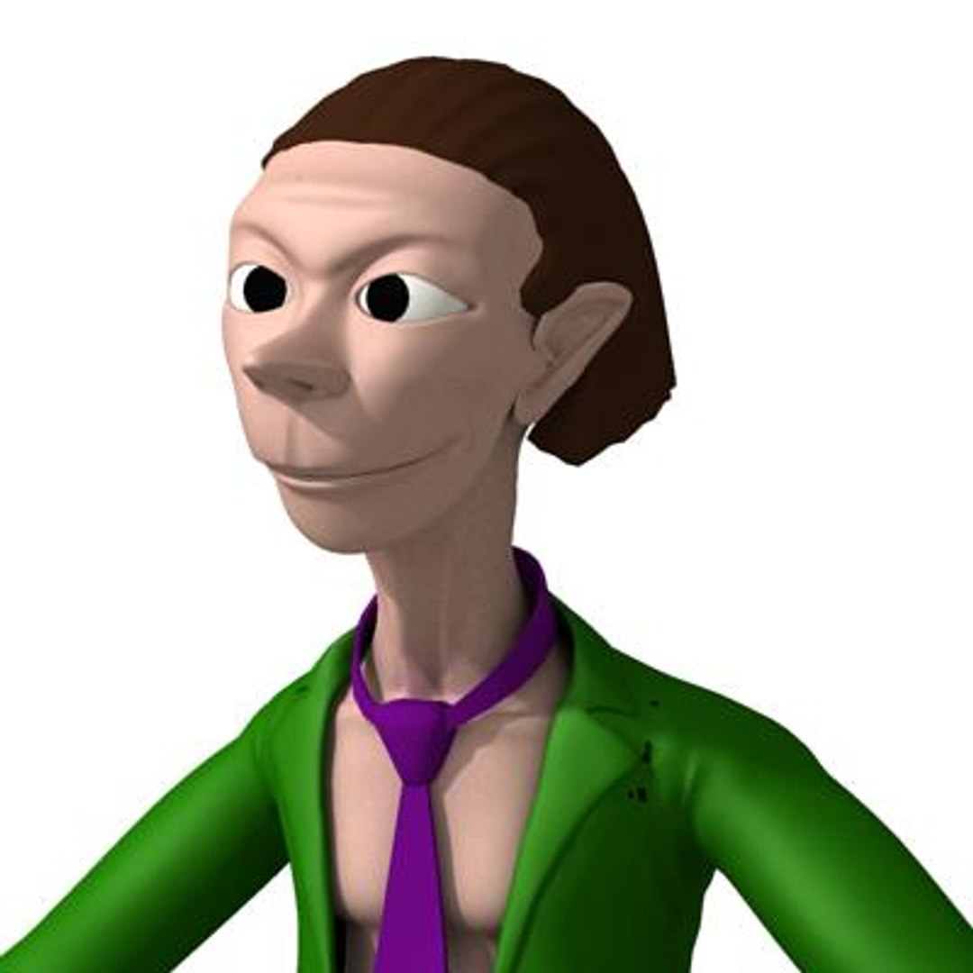 3d jack cartoon model