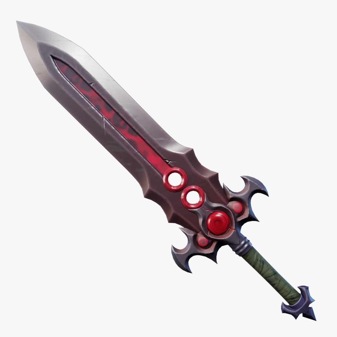3D Vampiric One-Handed Sword - TurboSquid 2217951