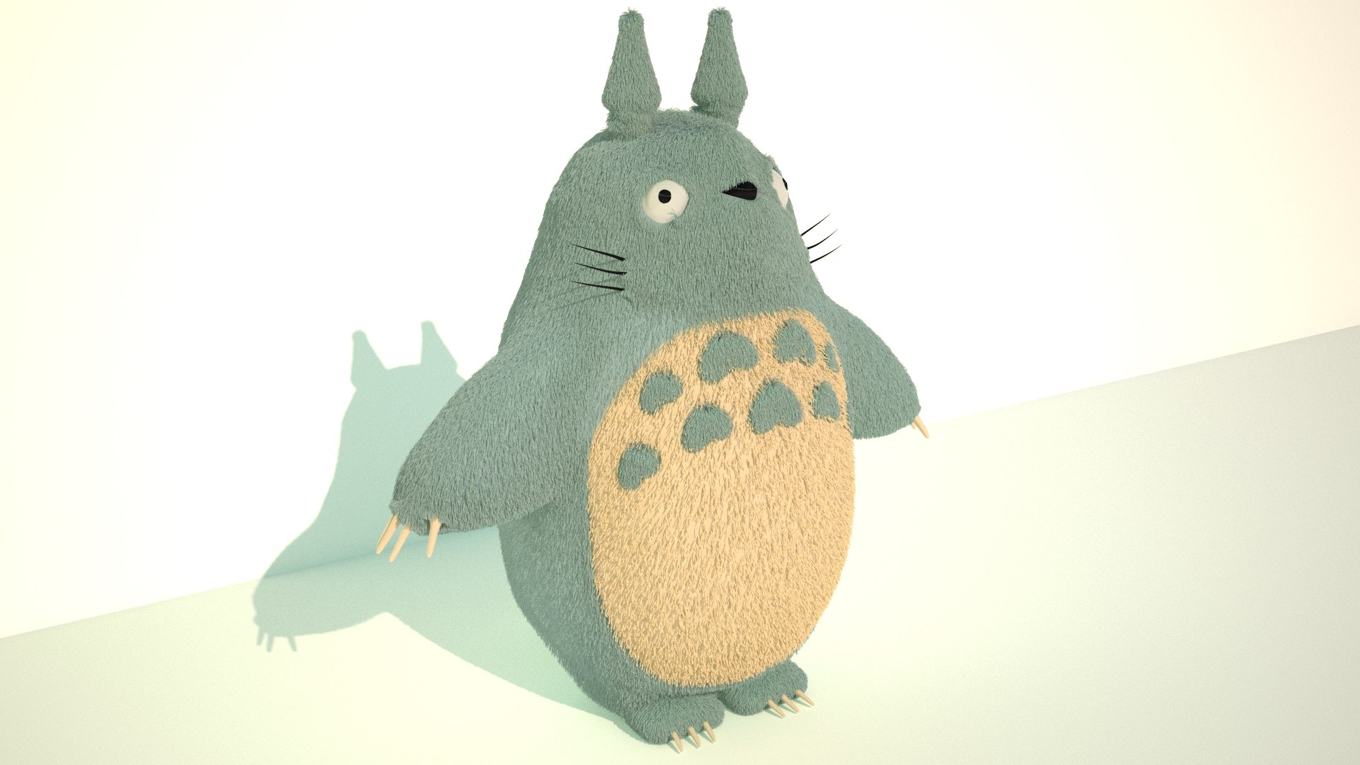 Free Totoro Character Anime 3d Model
