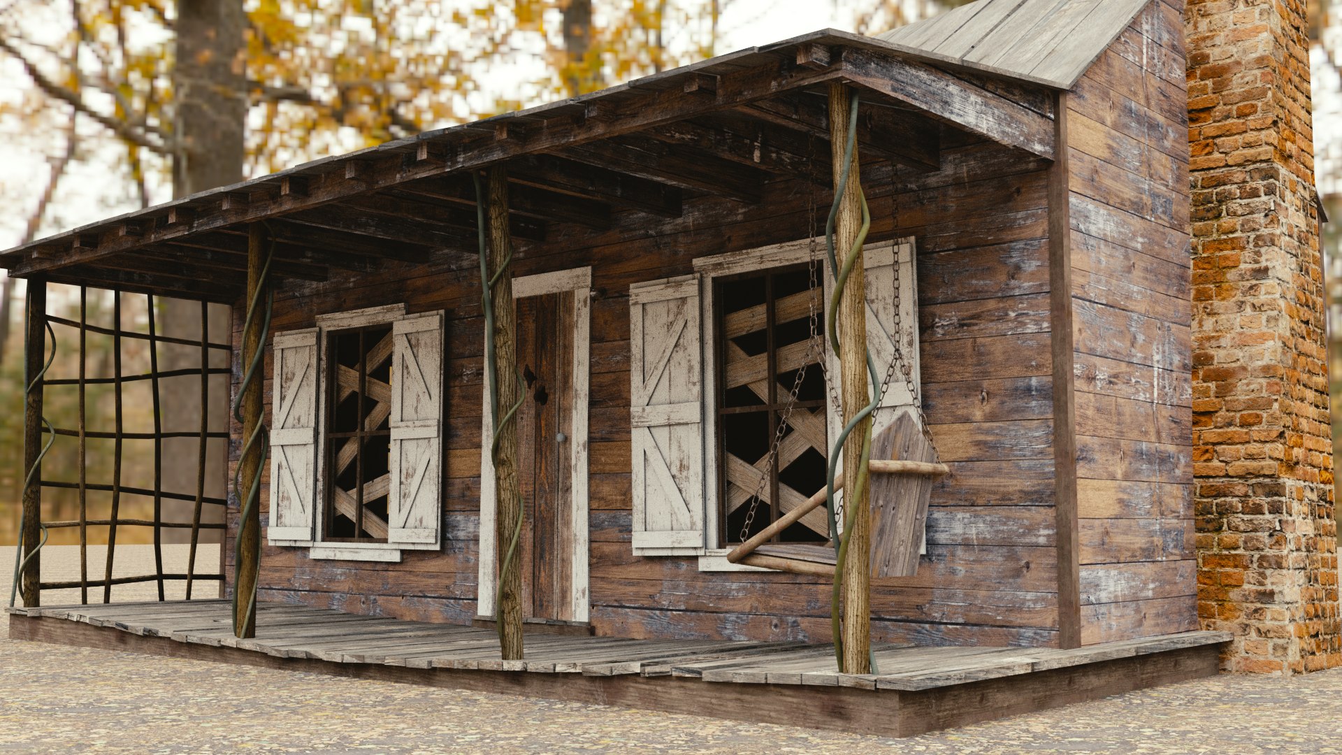 3D Cabin Evil Dead Model - TurboSquid 1428743