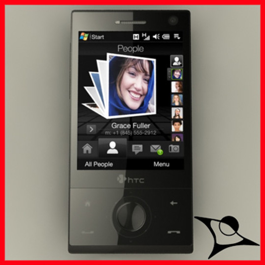 Htc Touch Diamond 3d Model
