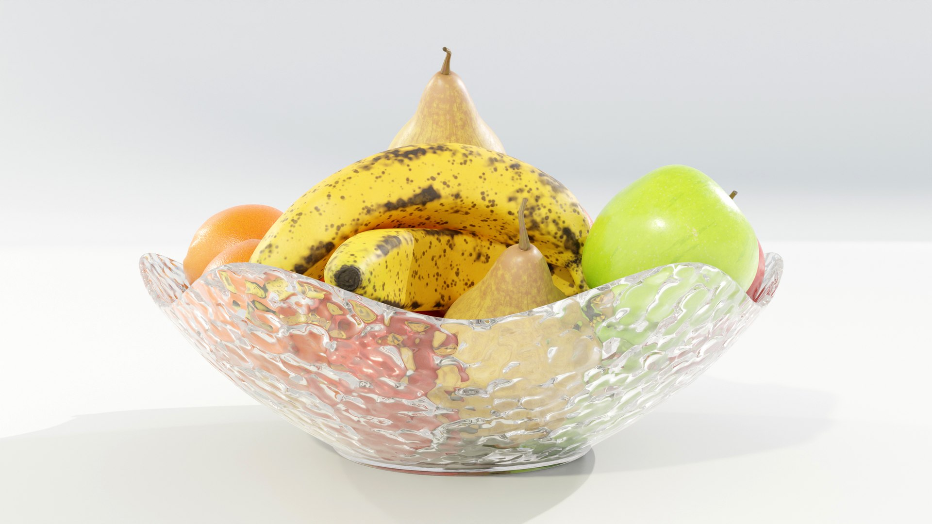 Bowl With Fruits 3D - TurboSquid 2233318